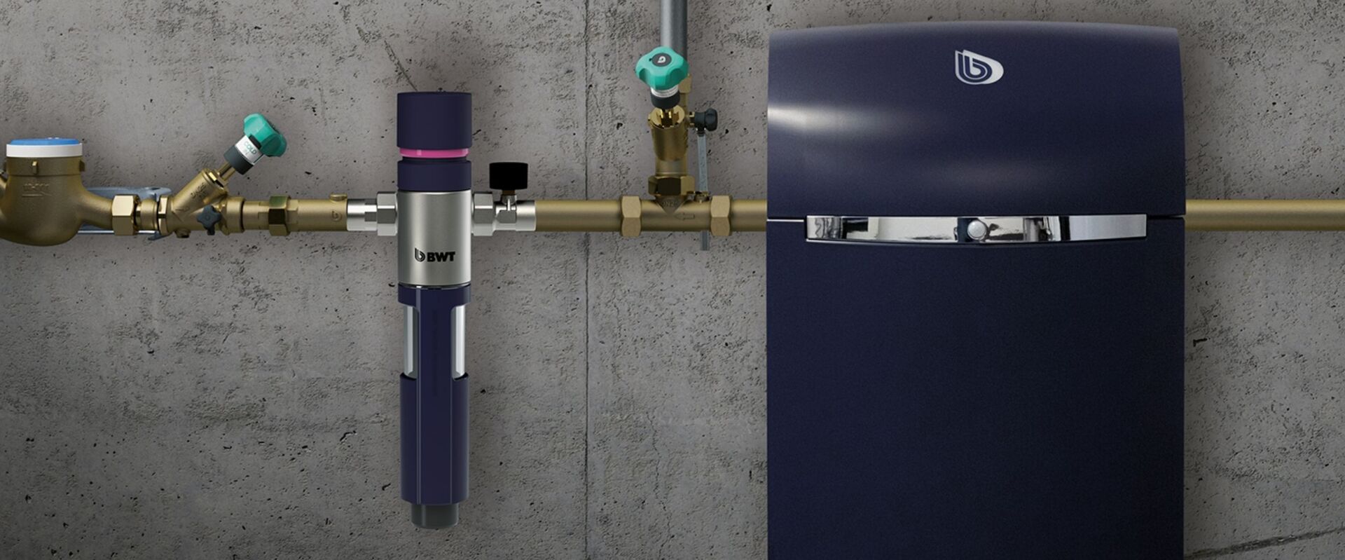 Sauberes Wasser in Sekunden mit der BWT MACH Filterreihe